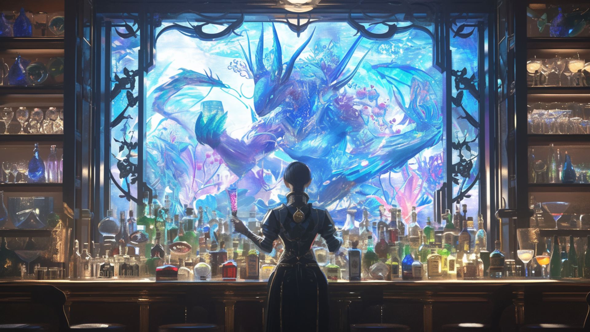 Space Bartender by Eclipxa