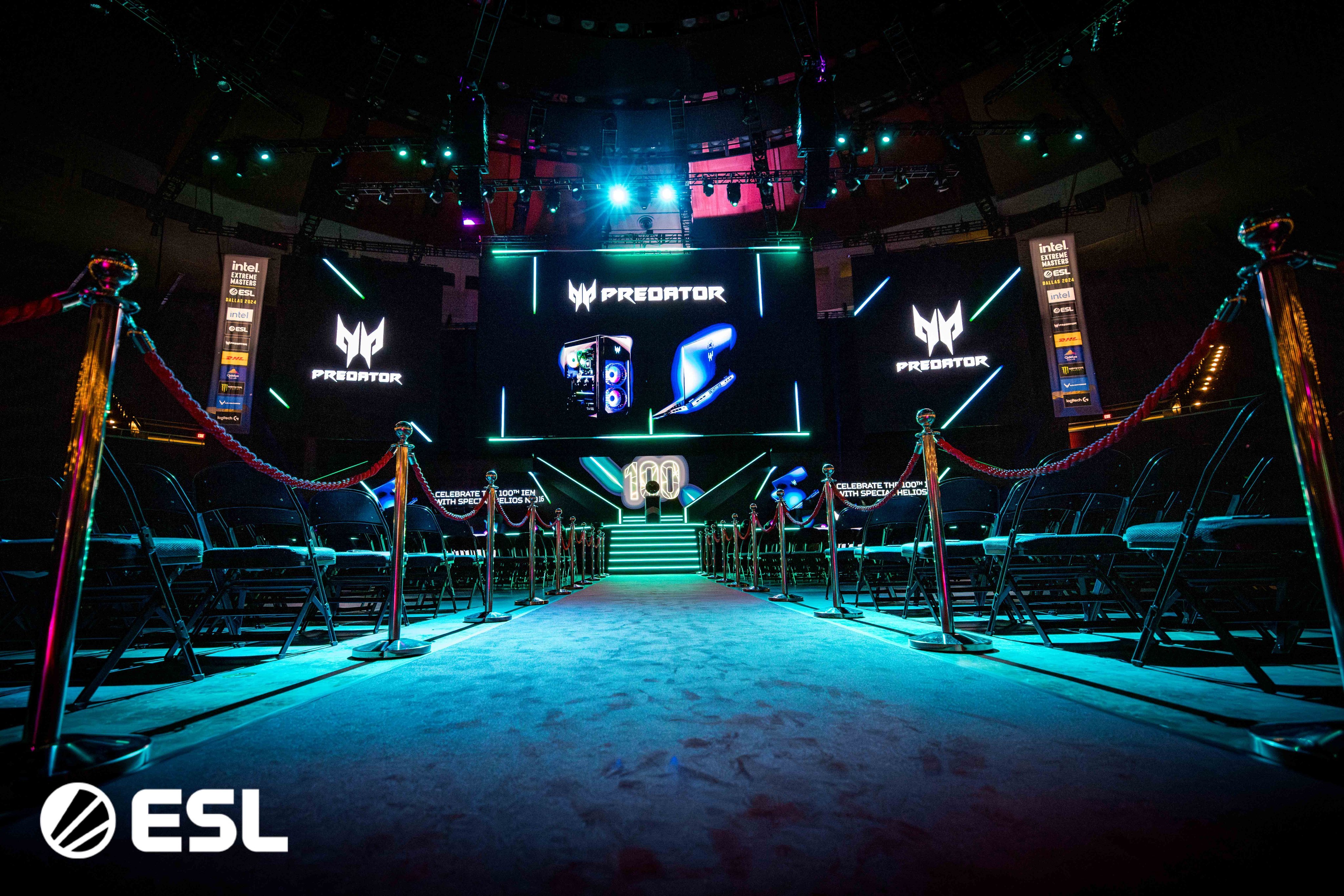 4K Ultra HD Esports Arena Wallpaper