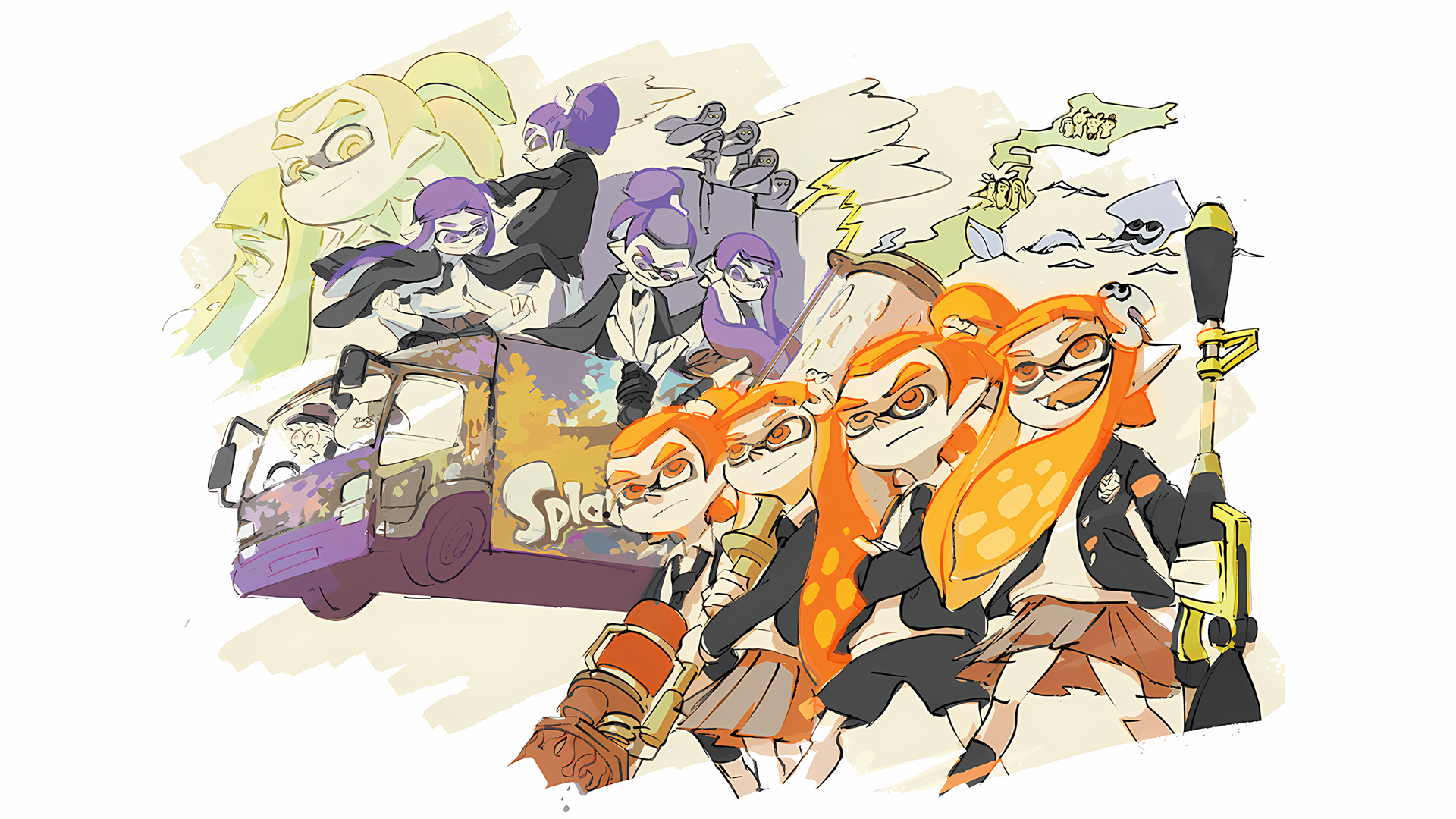 Download Splatoon HD Wallpaper