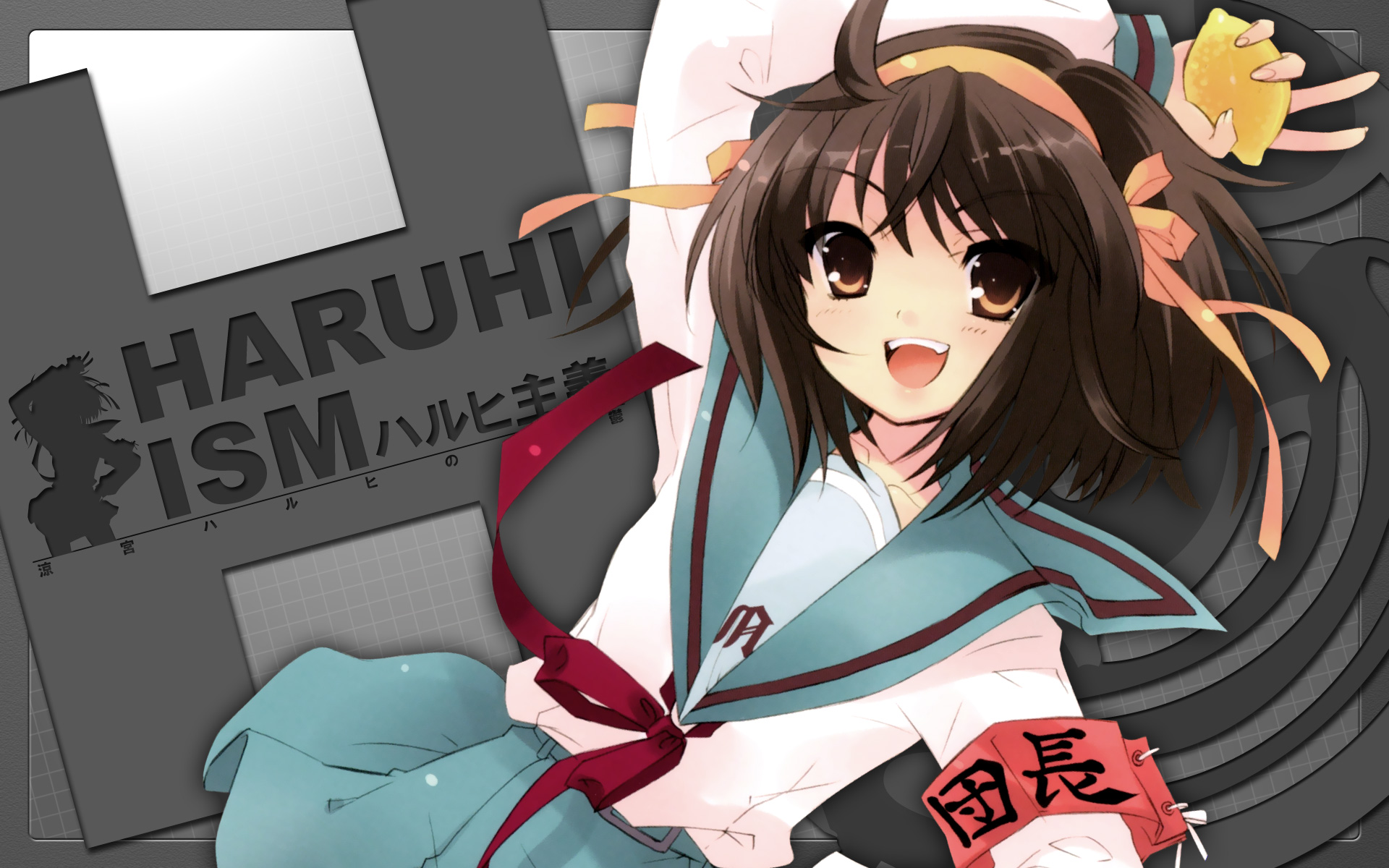 Download Skirt School Uniform Short Hair Brown Eyes Brown Hair Haruhi ...