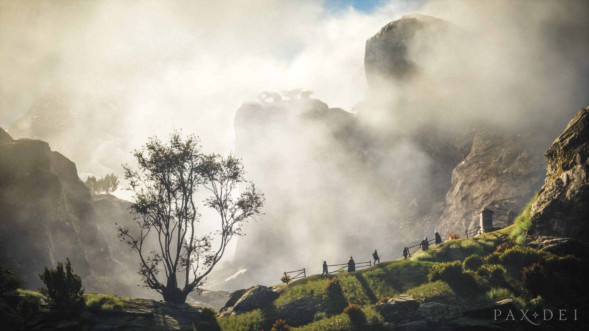 Pax Dei: Epic Landscape HD Wallpaper