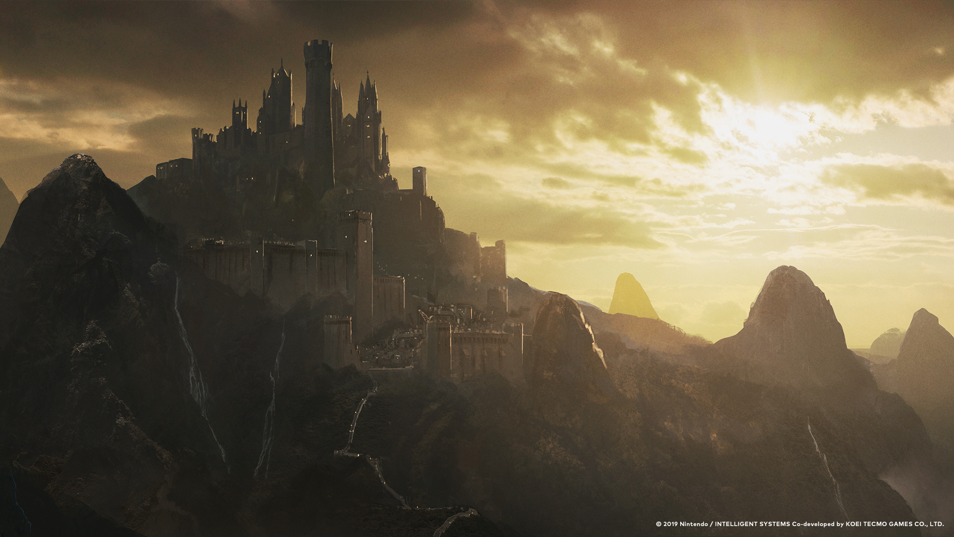Fire Emblem: Citadel at Dusk — HD Wallpaper