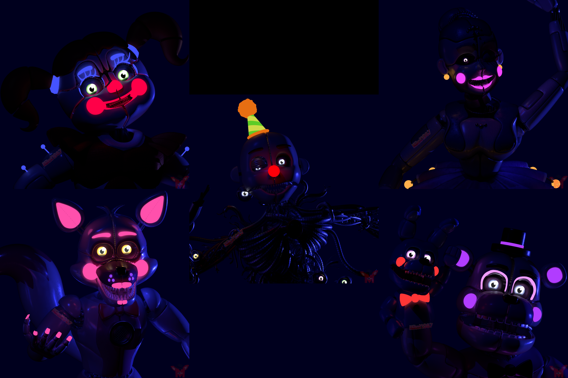 Download Funtime Freddy (Five Nights At Freddy's) Ennard (Five Nights ...