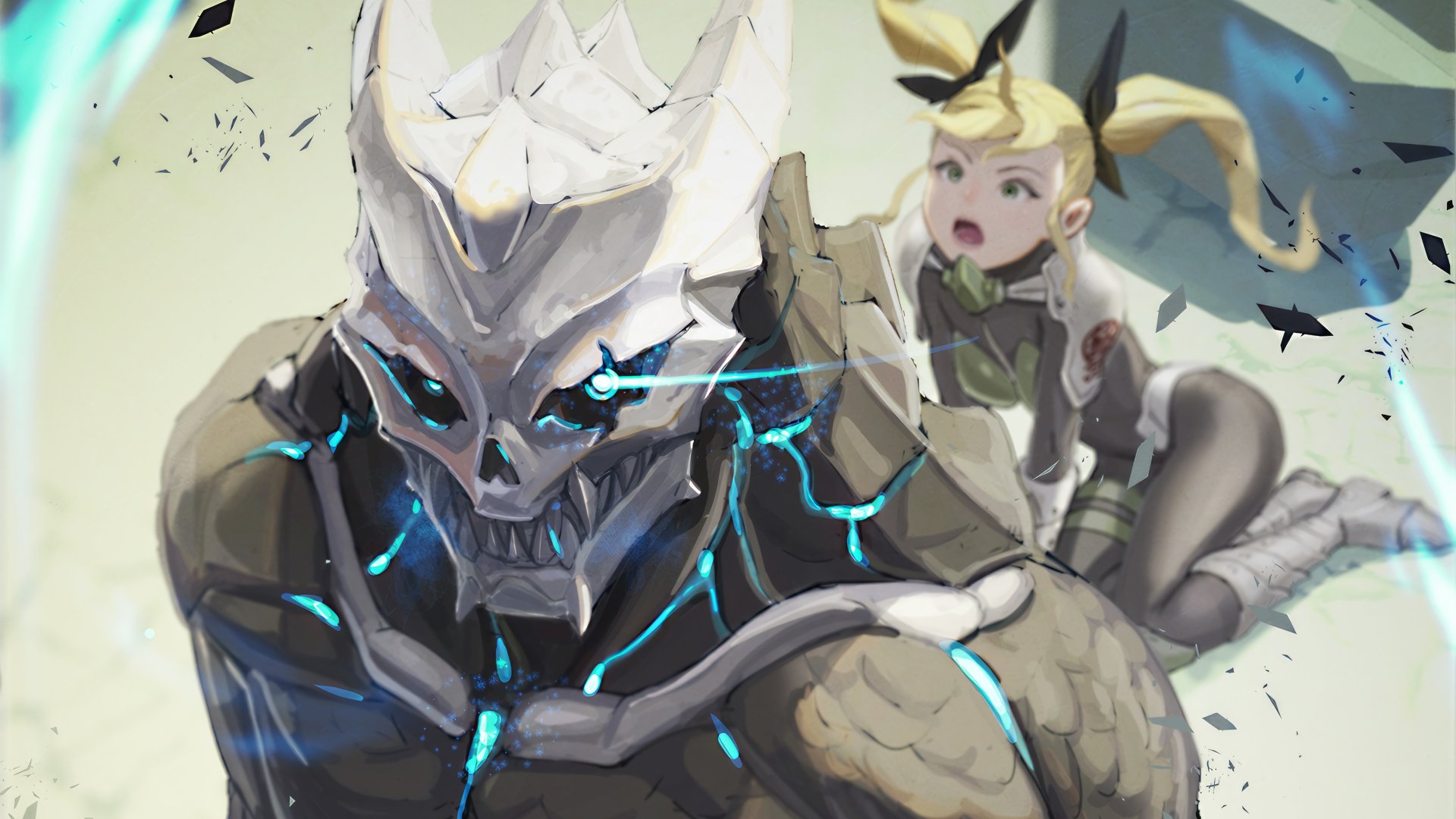 Kaiju No. 8: Kafka & Kikoru Ultra HD Battle Scene