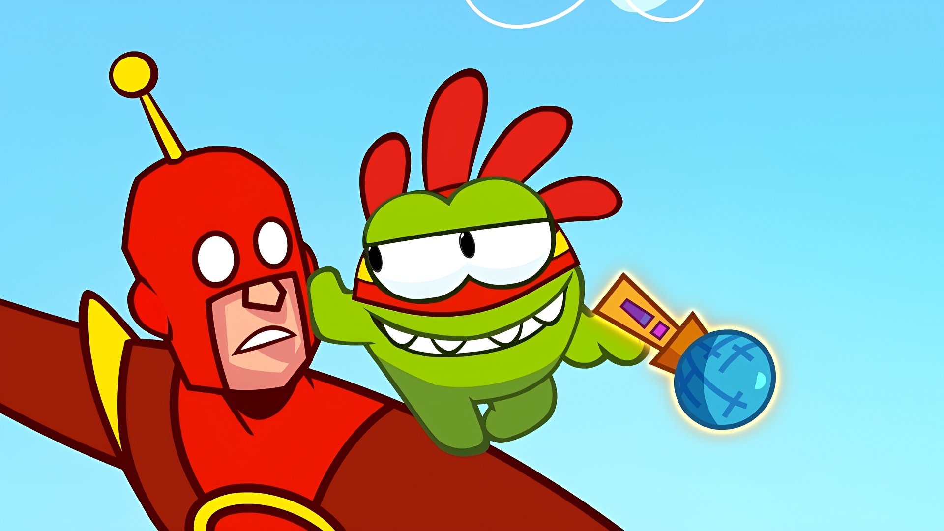 OmNom and SuperHero - OmNom Stories: SuperNoms (Wallpaper) by ...