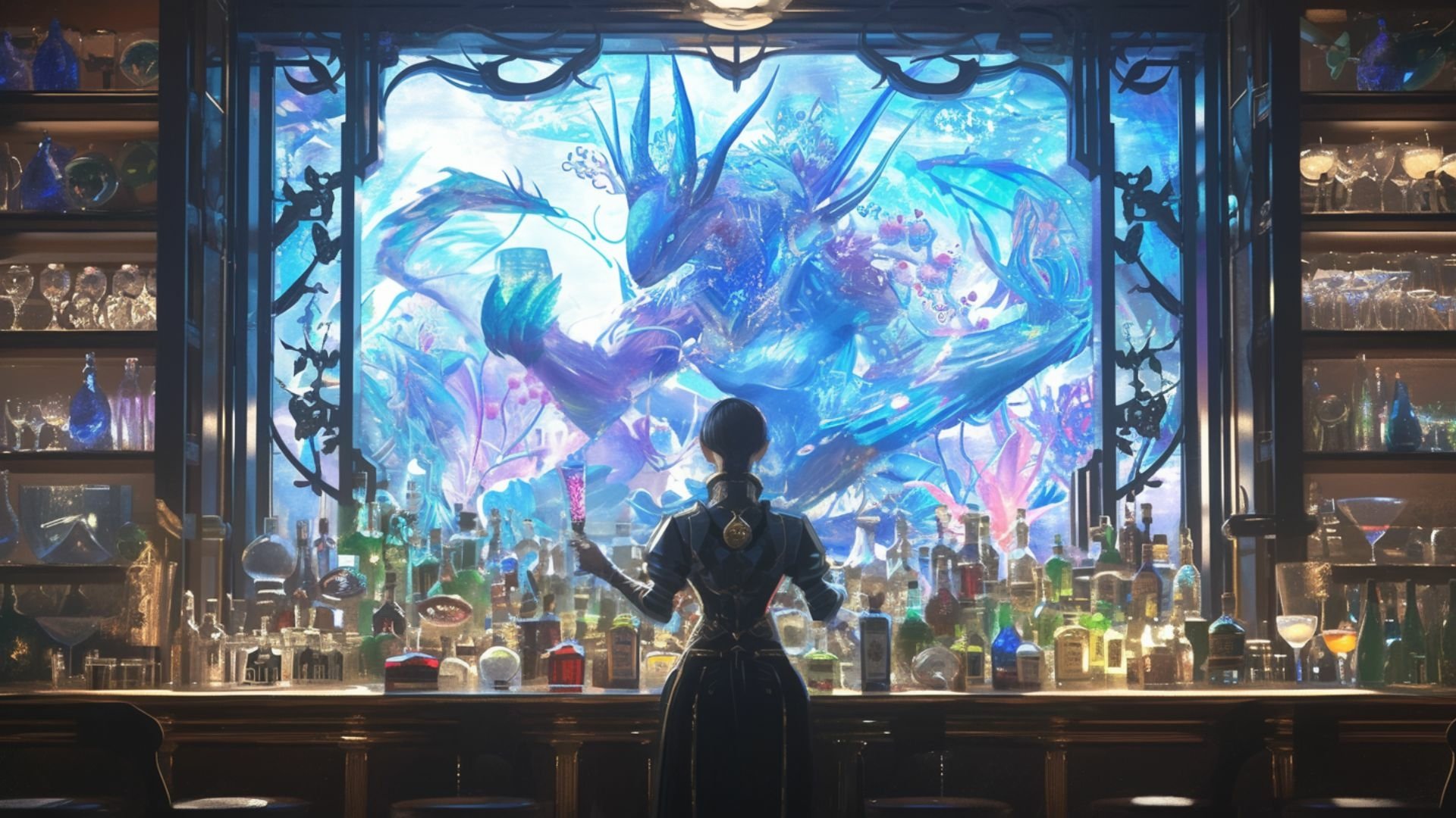 Space Bartender by Eclipxa