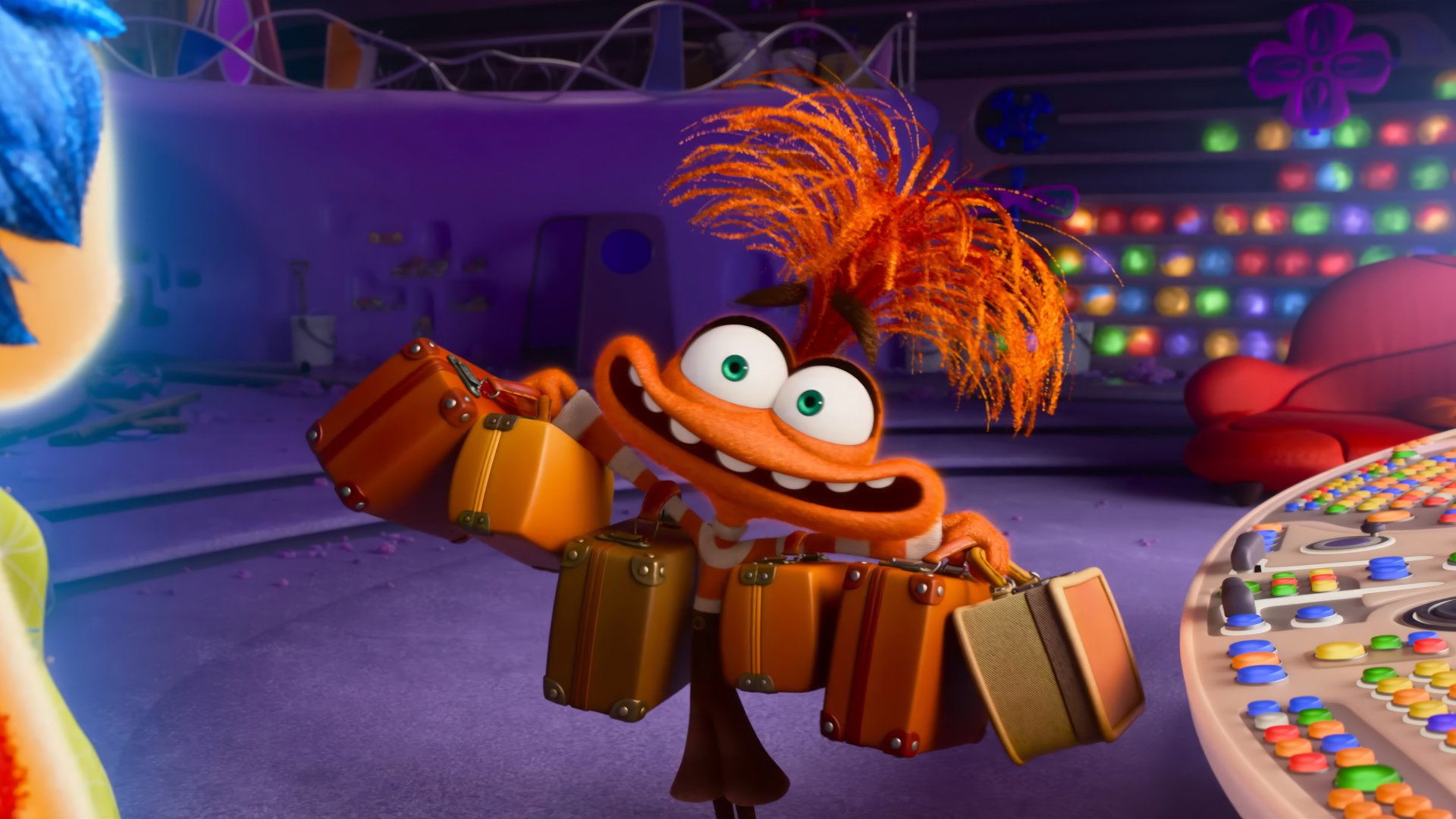 Inside Out 2 Anxiety 4K Ultra HD Wallpaper