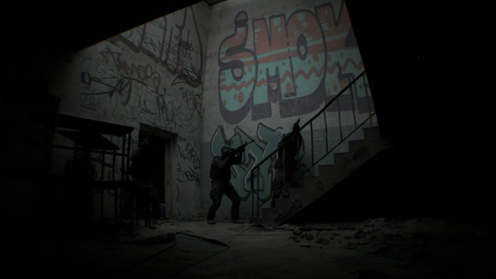 Bodycam Graffiti Chase HD Wallpaper