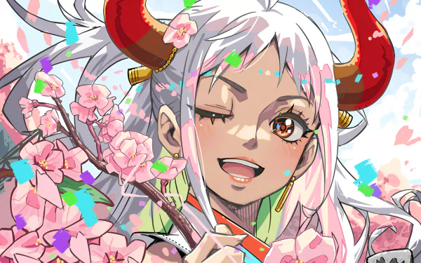 Yamato Stunning 4K Ultra HD Anime Wallpaper | One Piece Masterpiece by ...