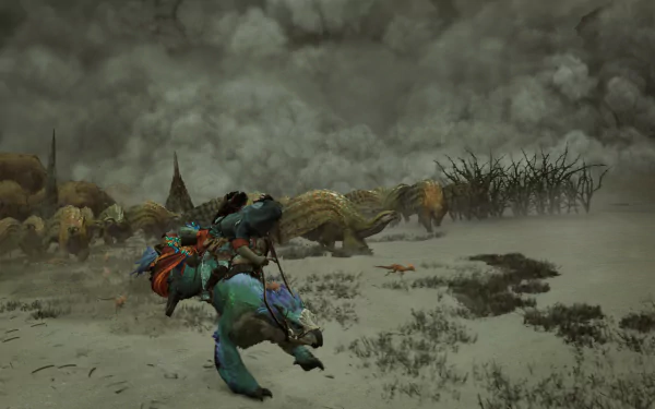 Monster Hunter Wilds Epic Battle HD Wallpaper