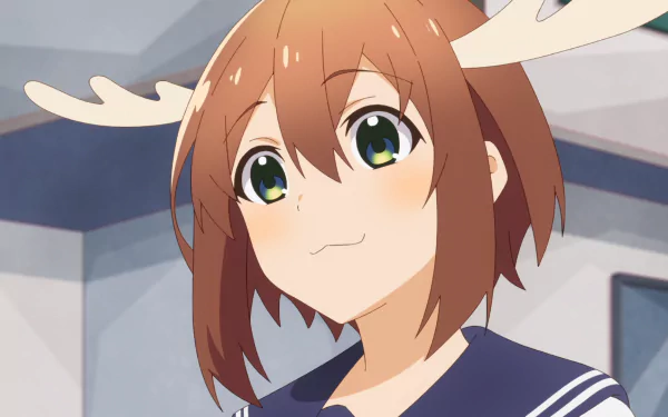 My Deer Friend Nokotan: HD Anime Wallpaper of Noko Shikanoko