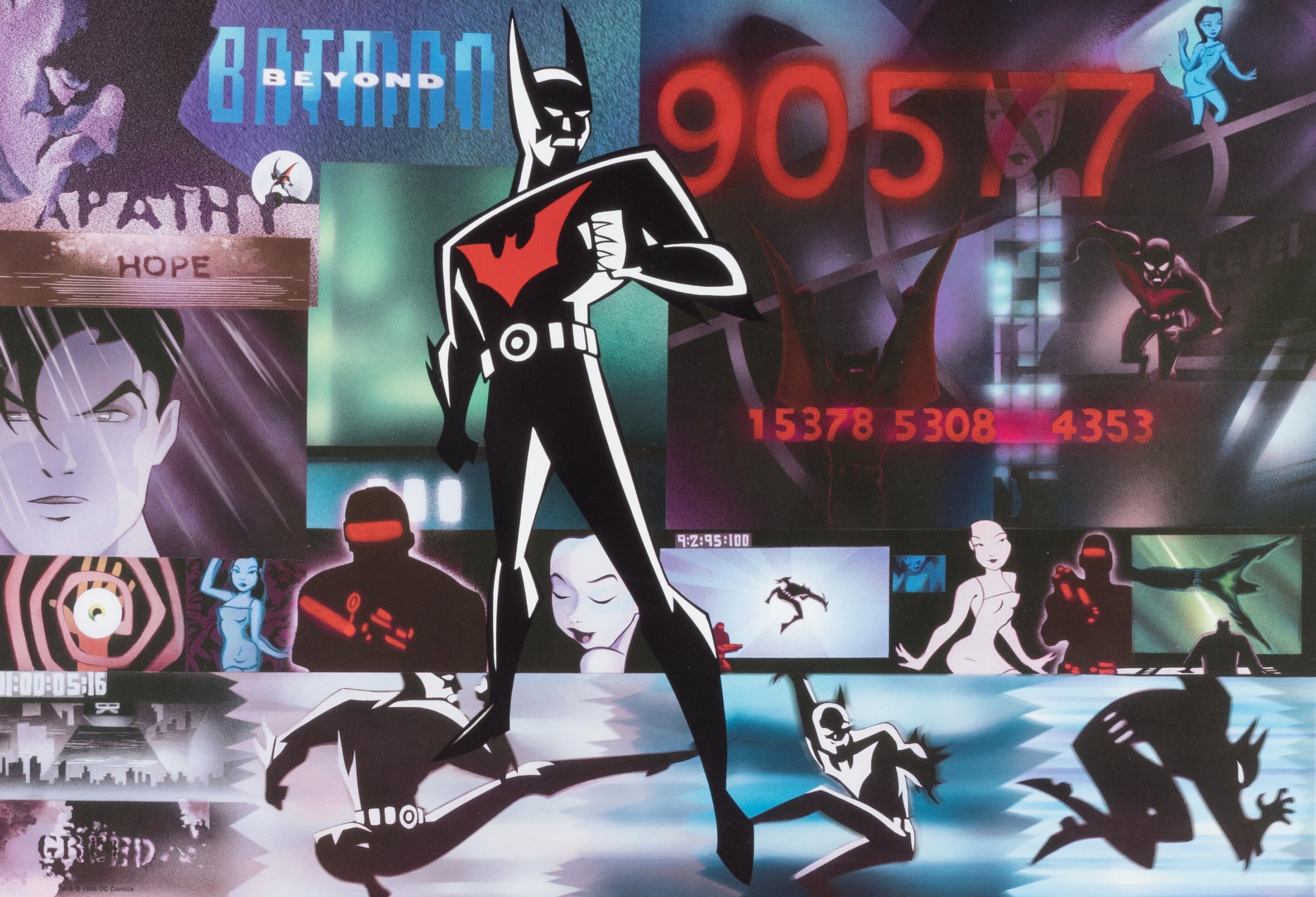 Batman Beyond HD: Futuristic Gotham Hero Wallpaper
