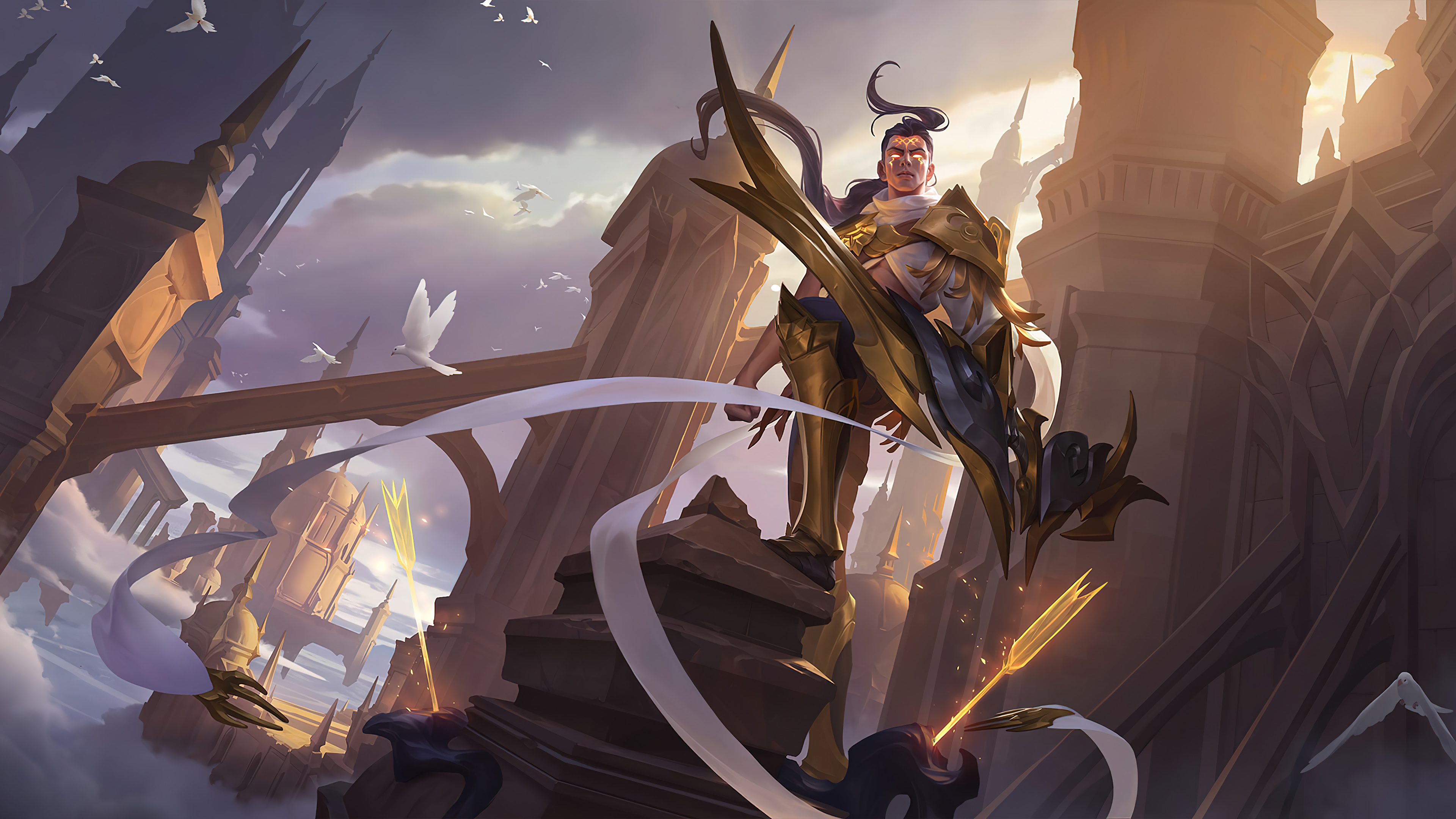 Varus in League of Legends - Stunning 4K Ultra HD Wallpaper