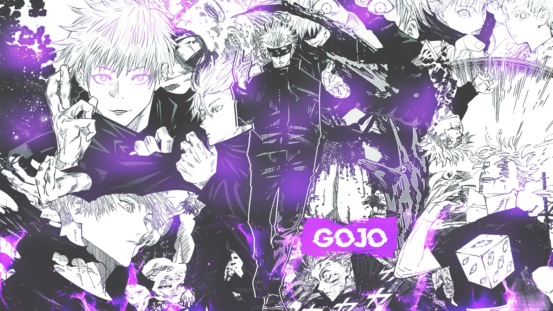 HD Wallpaper of Satoru Gojo from Jujutsu Kaisen by DinocoZero