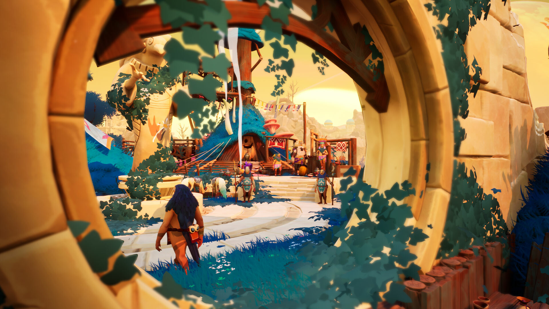 Creatures of Ava HD Wallpaper: Dive into a Vibrant Video Game World