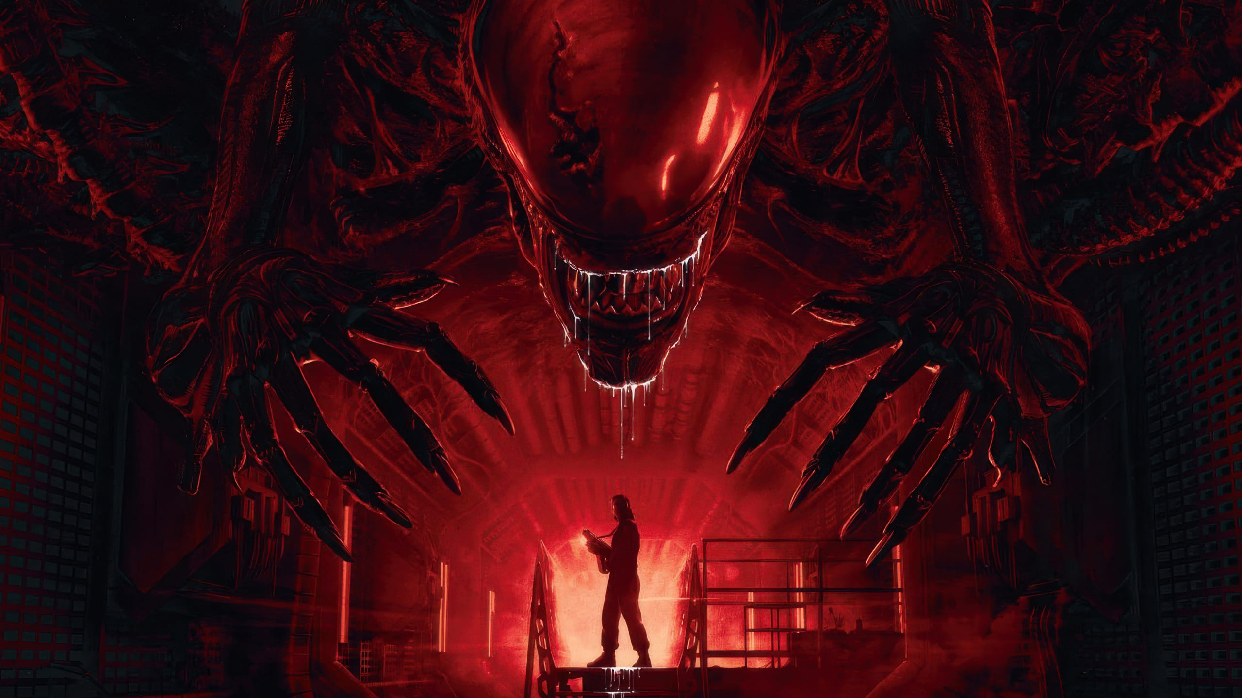 Alien: Romulus – HD Horror Wallpaper Reveal