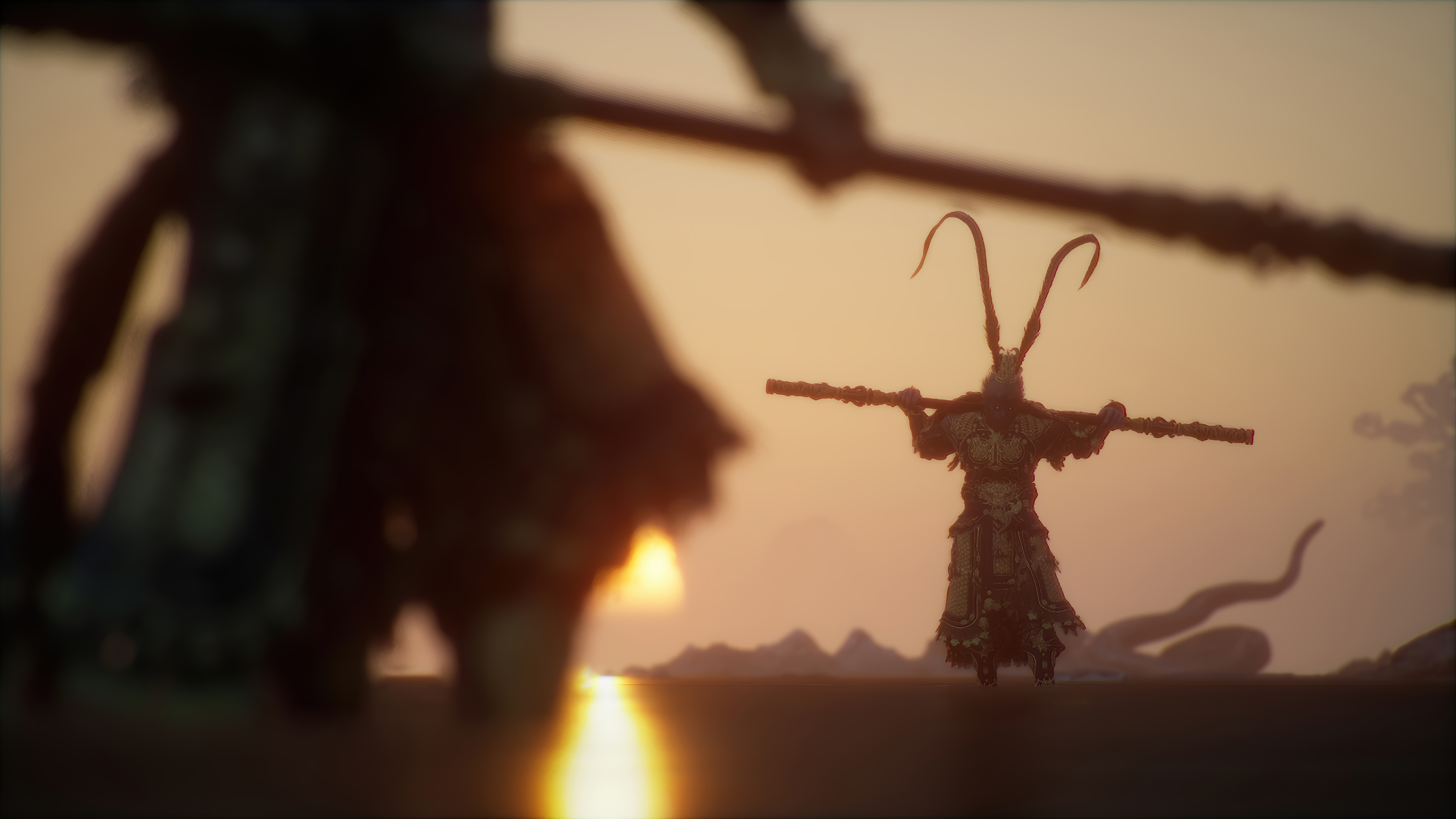 Epic 4K Ultra HD Wallpaper from Black Myth: Wukong Adventure