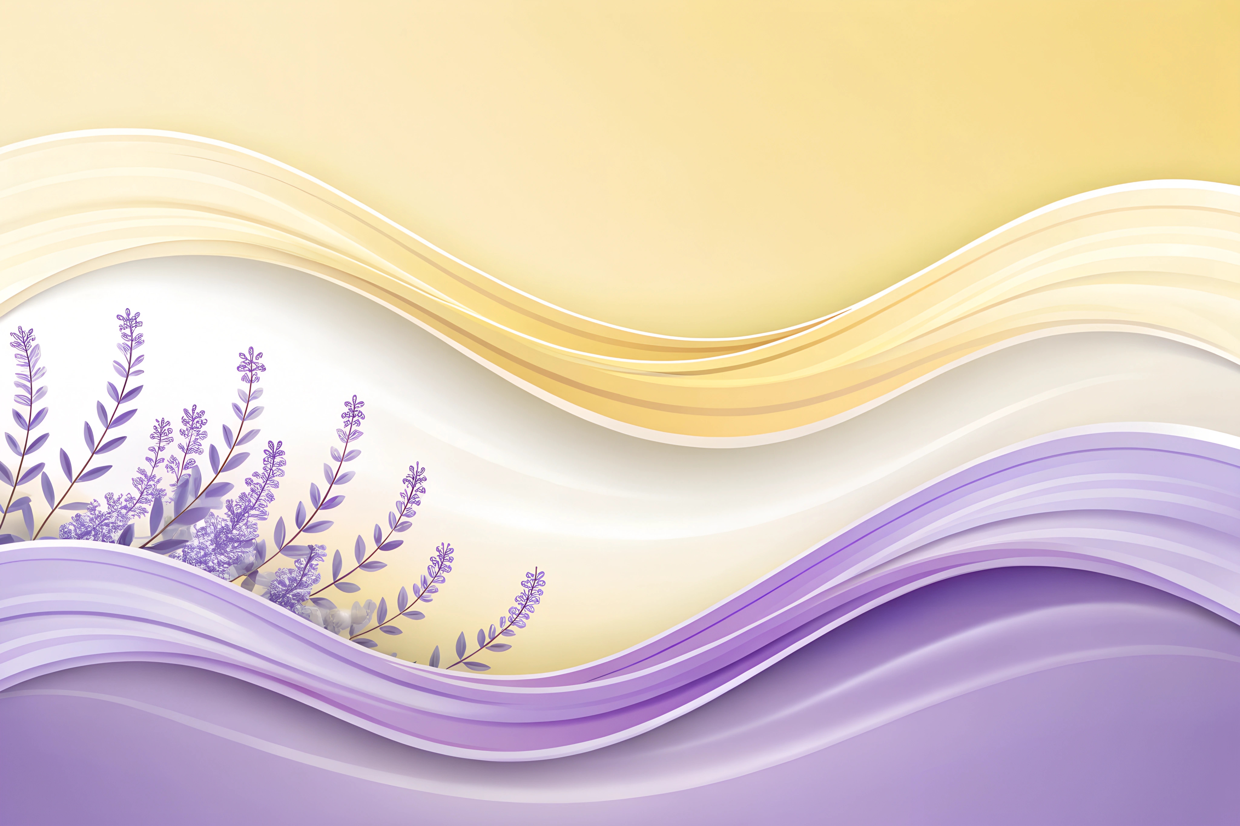 Violet Yellow White Pattern