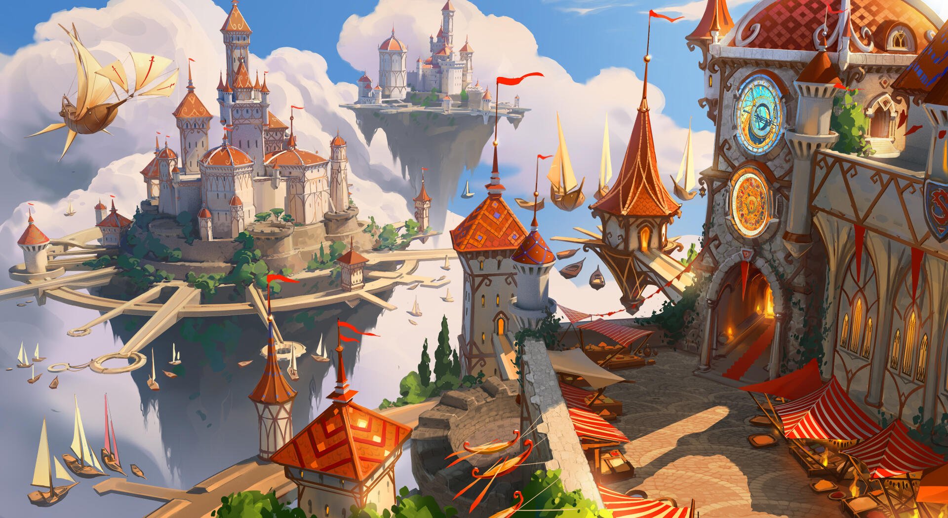 Flying Ships Wallpapers