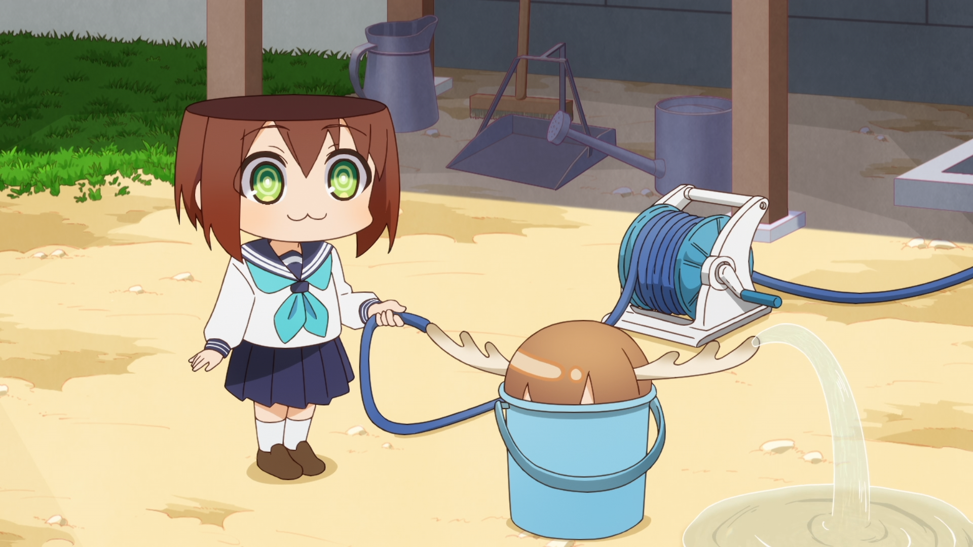 Download Anime My Deer Friend Nokotan Noko Shikanoko HD Wallpaper