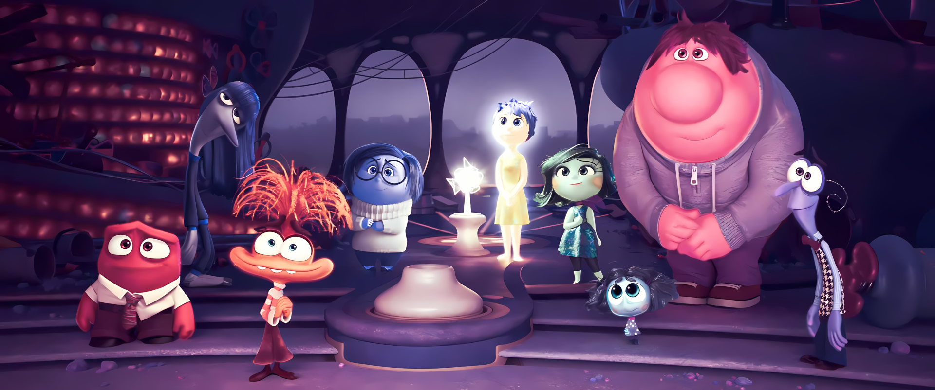 Download Movie Disney Pixar Inside Out 2 HD Wallpaper