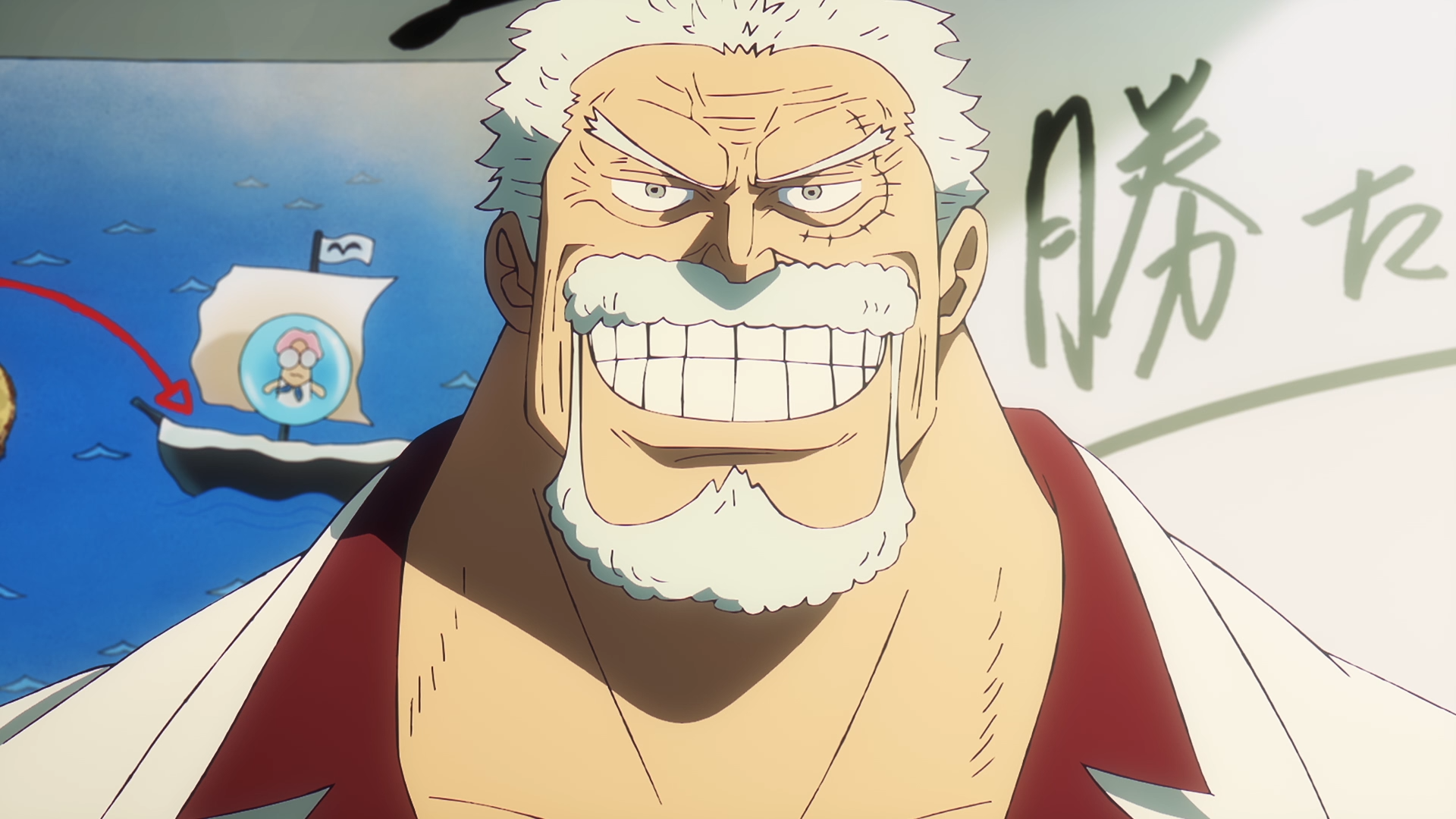 Download Anime One Piece Monkey D. Garp HD Wallpaper