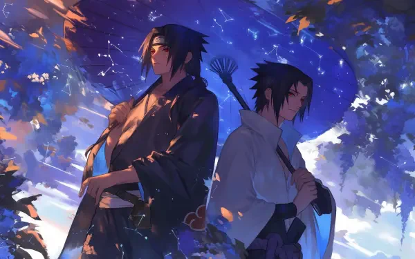 Uchiha Sasuke 4k Wallpaper by Captain-JKM
