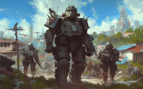 Fallout T-60 Power Armor HD Wallpaper by patrika