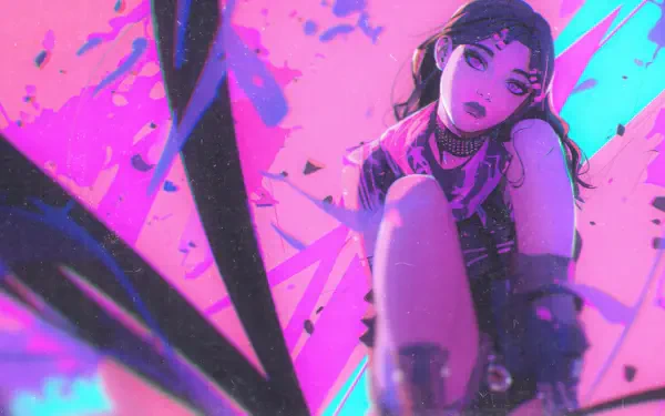 [40+] Purple Anime Wallpapers