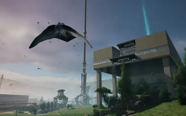 Download Satisfactory 4k Ultra HD Wallpaper