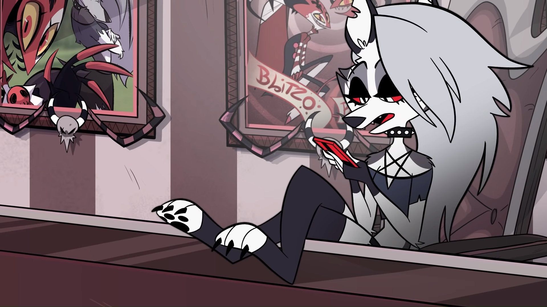 Loona from Helluva Boss - HD Wallpaper