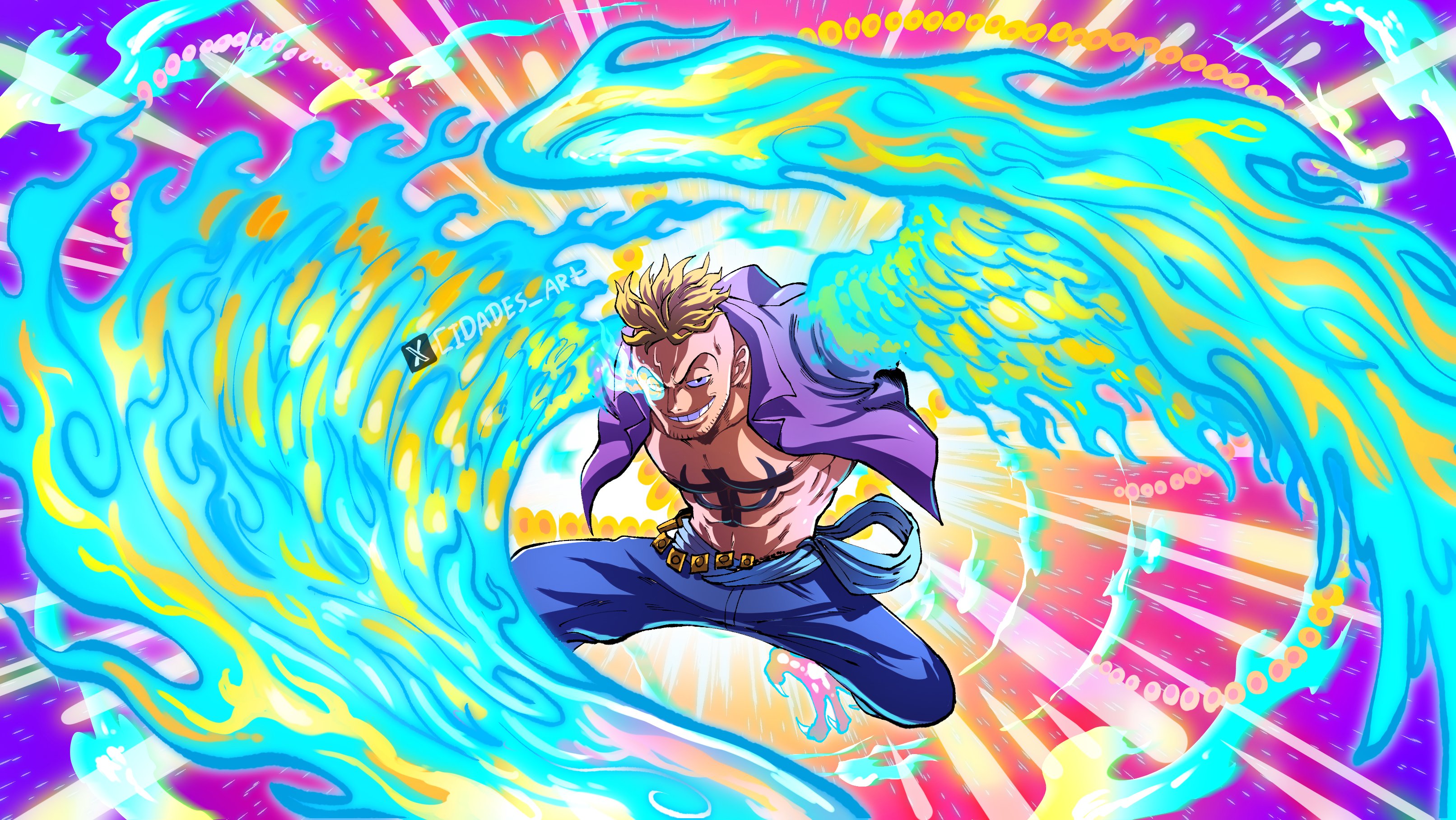 One Piece Marco Wallpaper Kozuki Momonosuke Marco Monkey D. Luffy