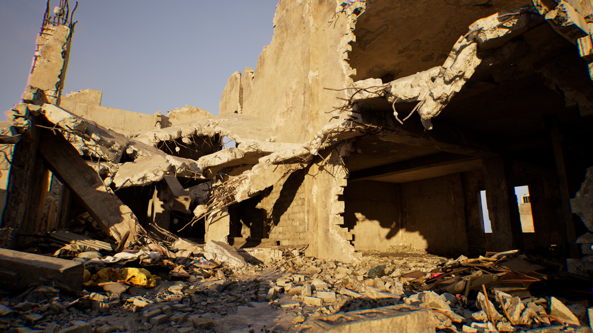 Delta Force HD Wallpaper: War-Torn Ruins