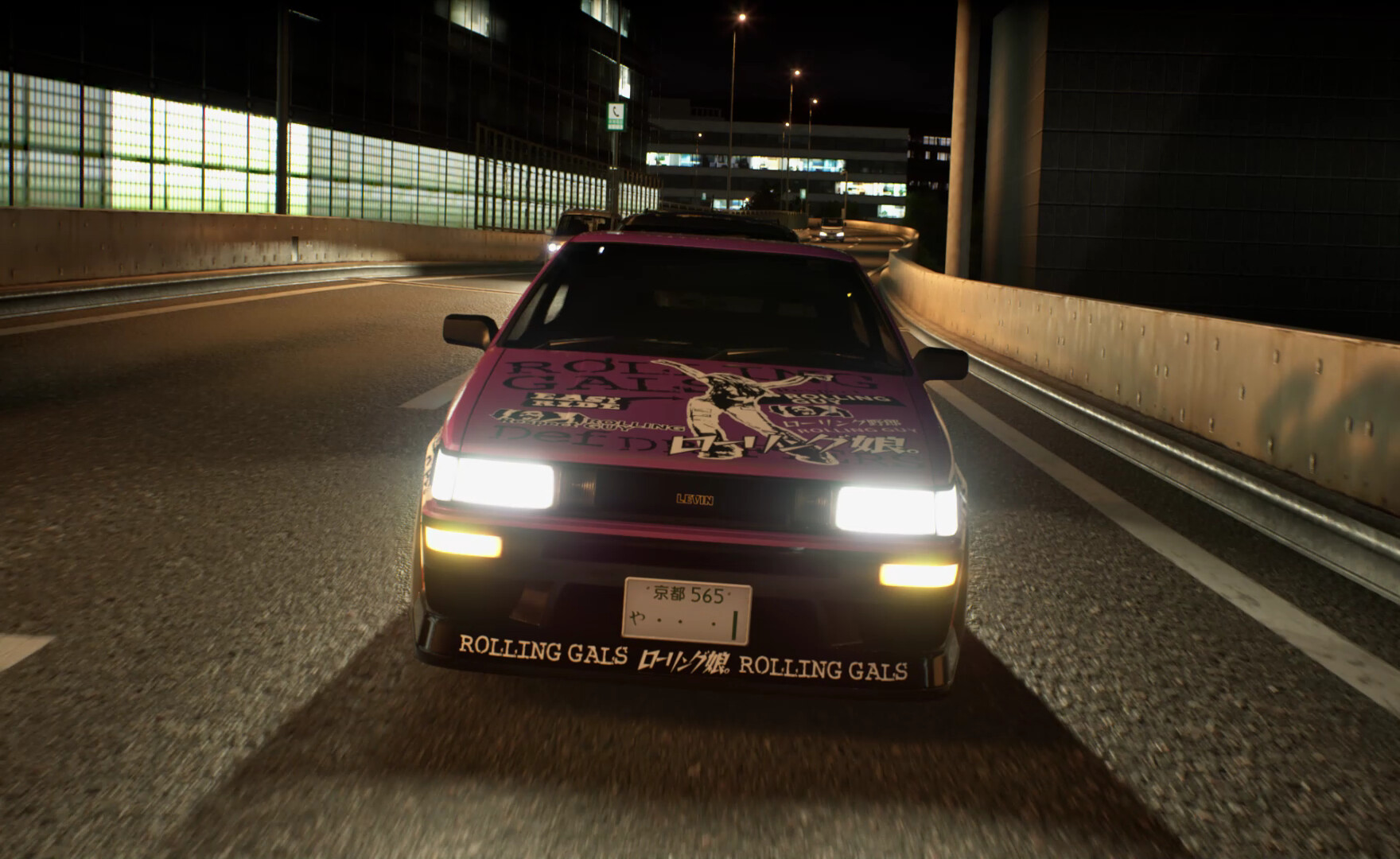 Tokyo Xtreme Racer HD Wallpaper: Nighttime Street Racing