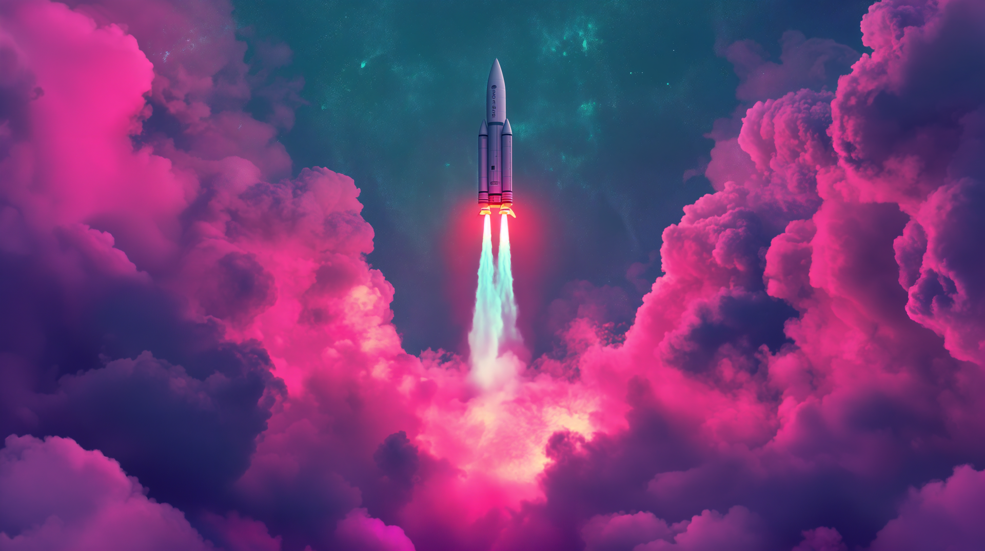 A Stunning 4K Ultra HD Wallpaper of a Rocket Launch by robokoboto