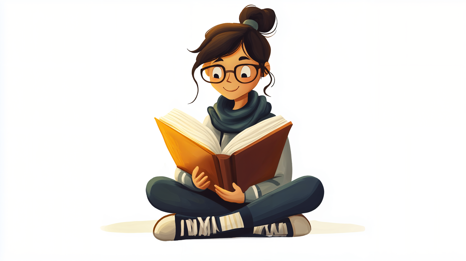 Reading Bliss: 4K Ultra HD Wallpaper for Book Lovers by robokoboto