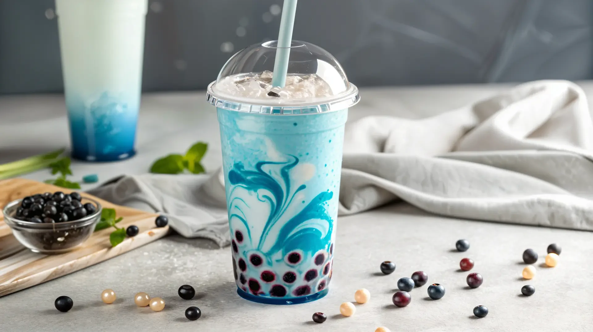 Delicious Bubble Tea: A 4K Ultra HD Wallpaper Delight by QuantumCurator