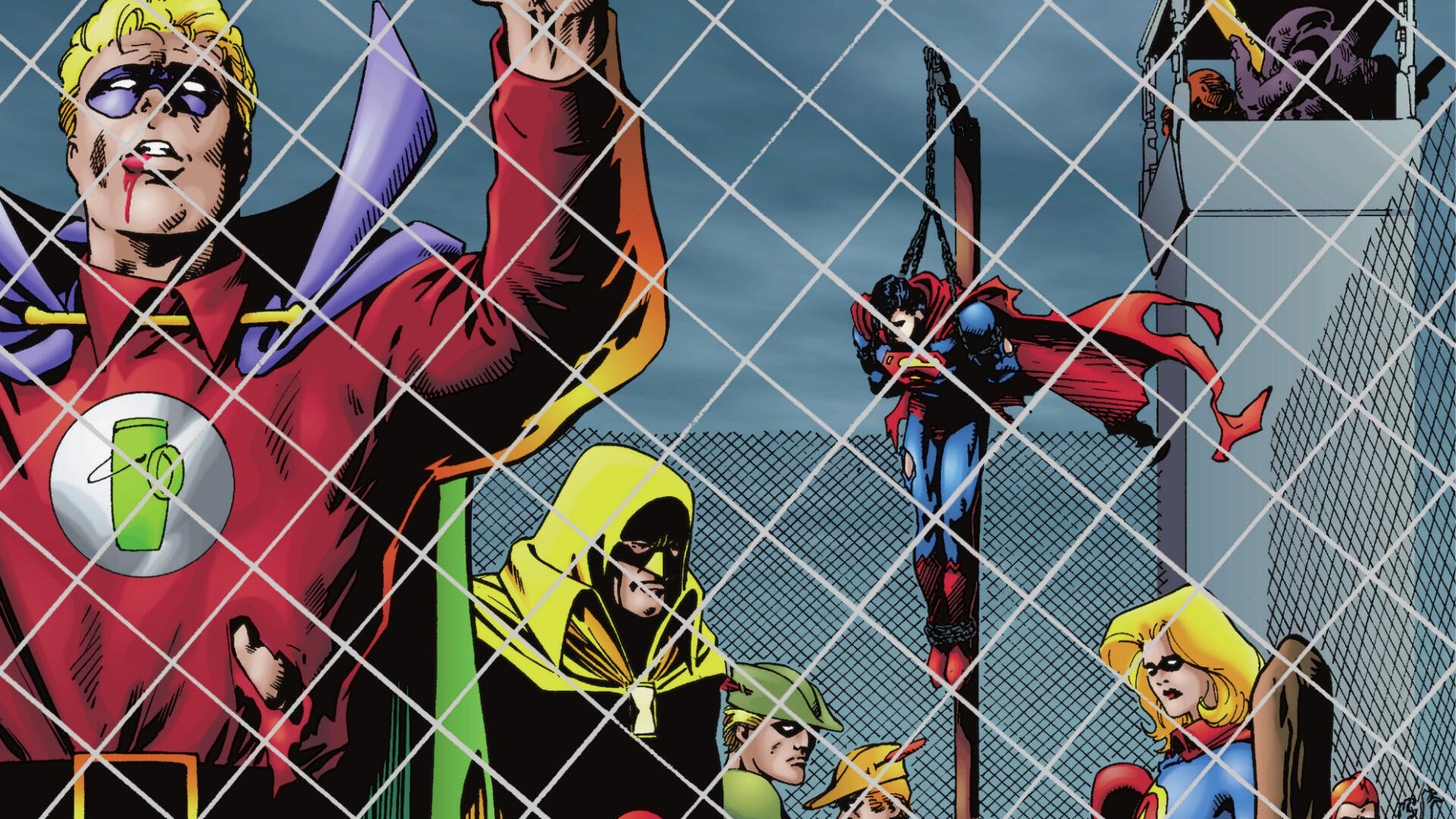 Download JLA: Year One Comic HD Wallpaper by Brian Augustin