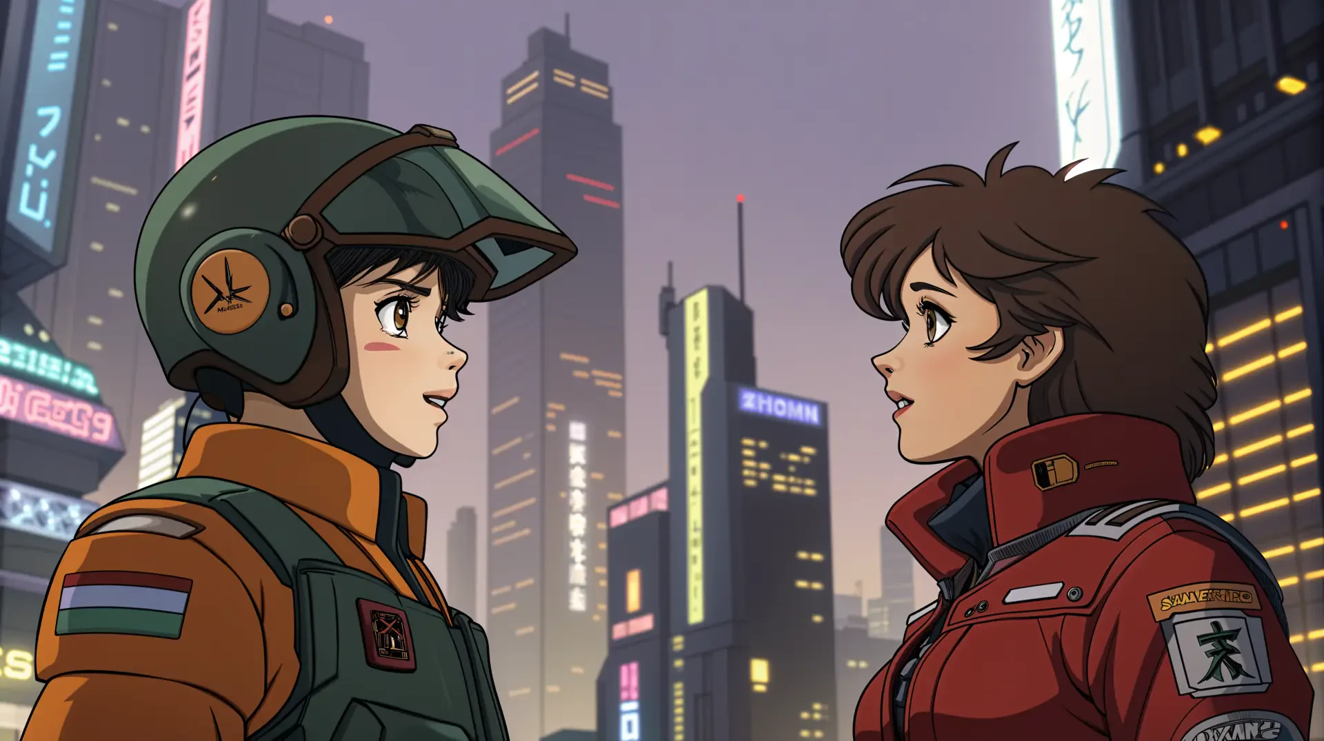 Flirting in the City: A 4K Ultra HD Wallpaper Experience by QuantumCurator