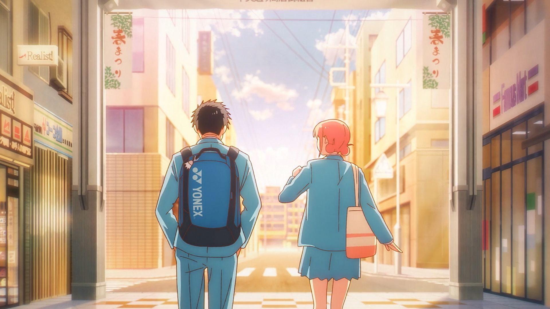 Download Anime Blue Box Hina Chouno Taiki Inomata HD Wallpaper