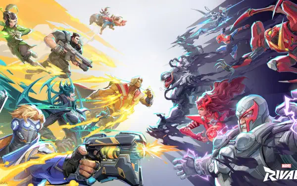 Marvel Rivals HD Wallpaper: Epic Cosmic Landscape