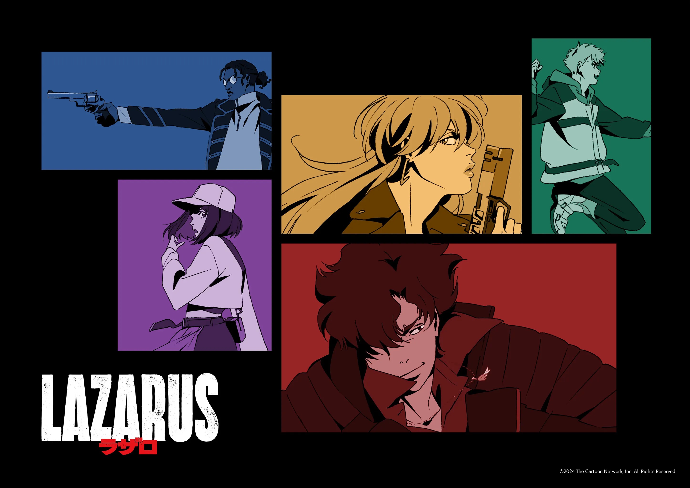 Lazarus Anime HD: Dynamic Characters in Vivid Frames