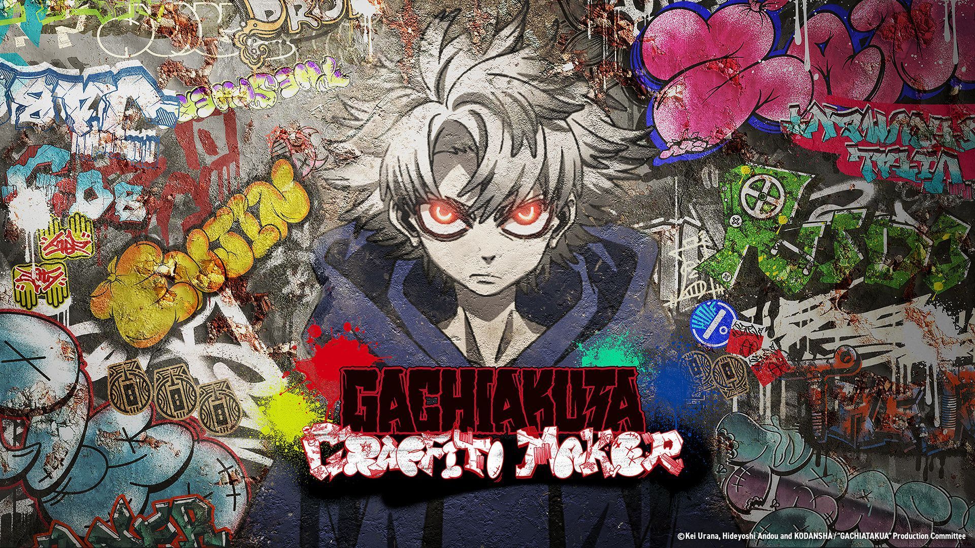 Gachiakuta Graffiti Joker HD Anime Wallpaper by Rudo Surebrec