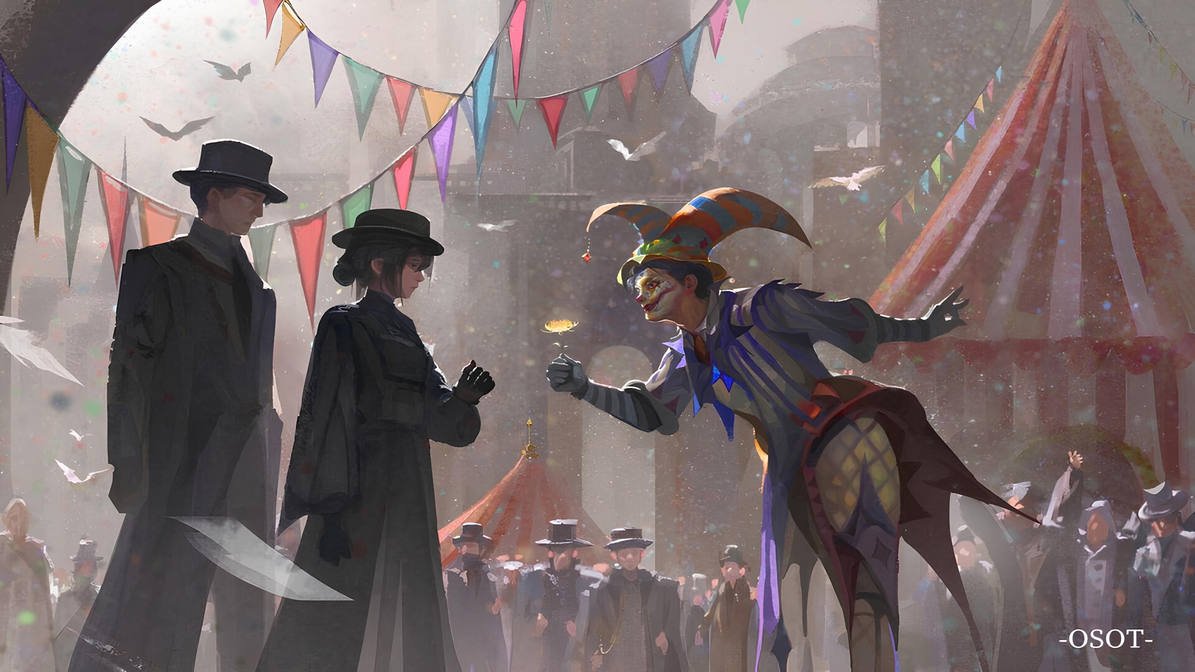Novel Carnival Encounter — 4K Ultra HD Wallpaper