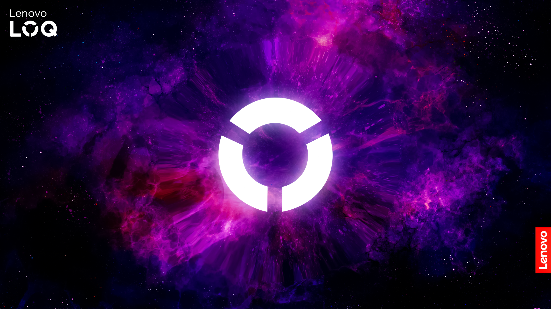 Stunning HD Wallpaper: Lenovo Technology in Space