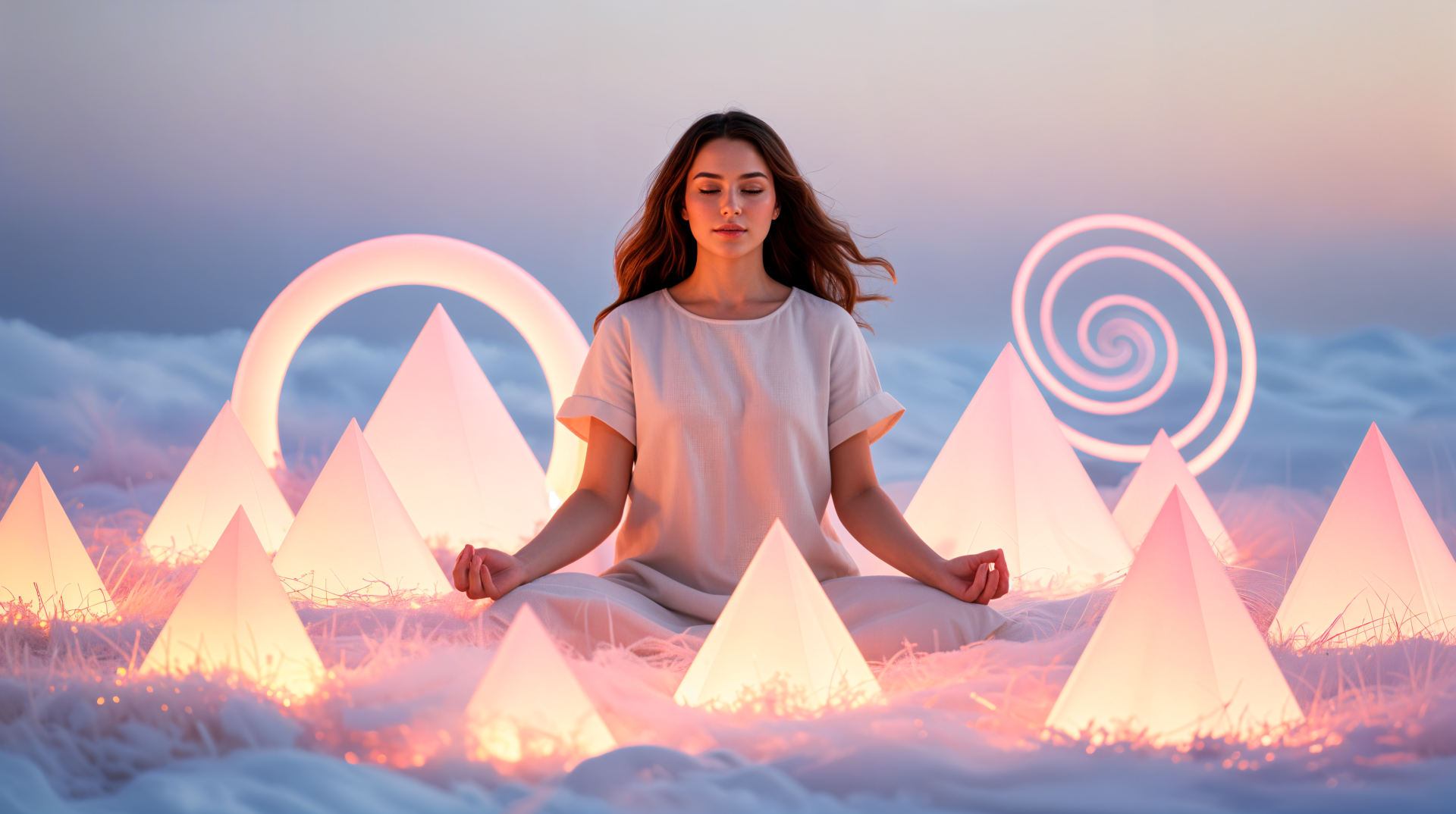 4K Ultra HD Self-Care Meditation Scene Wallpaper by QuantumCurator