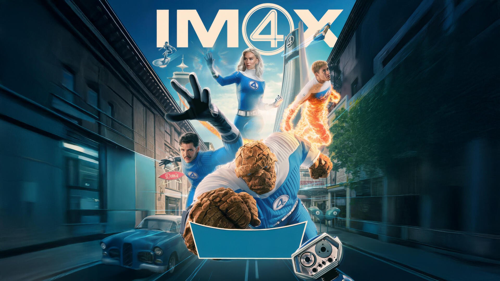 The Fantastic Four: First Steps | 4K Ultra HD IMAX Movie Wallpaper