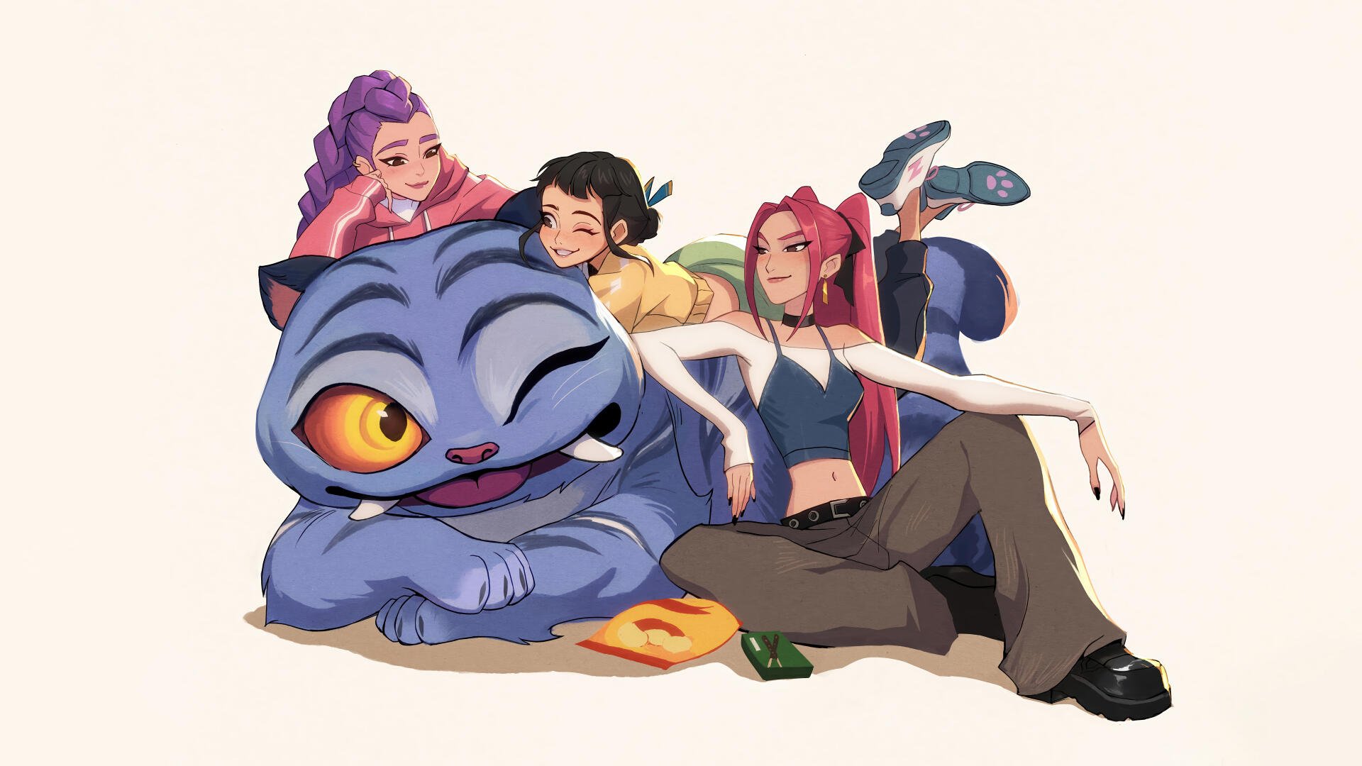 KPop Demon Hunters 4K Ultra HD — Fierce Style Meets Supernatural Cool