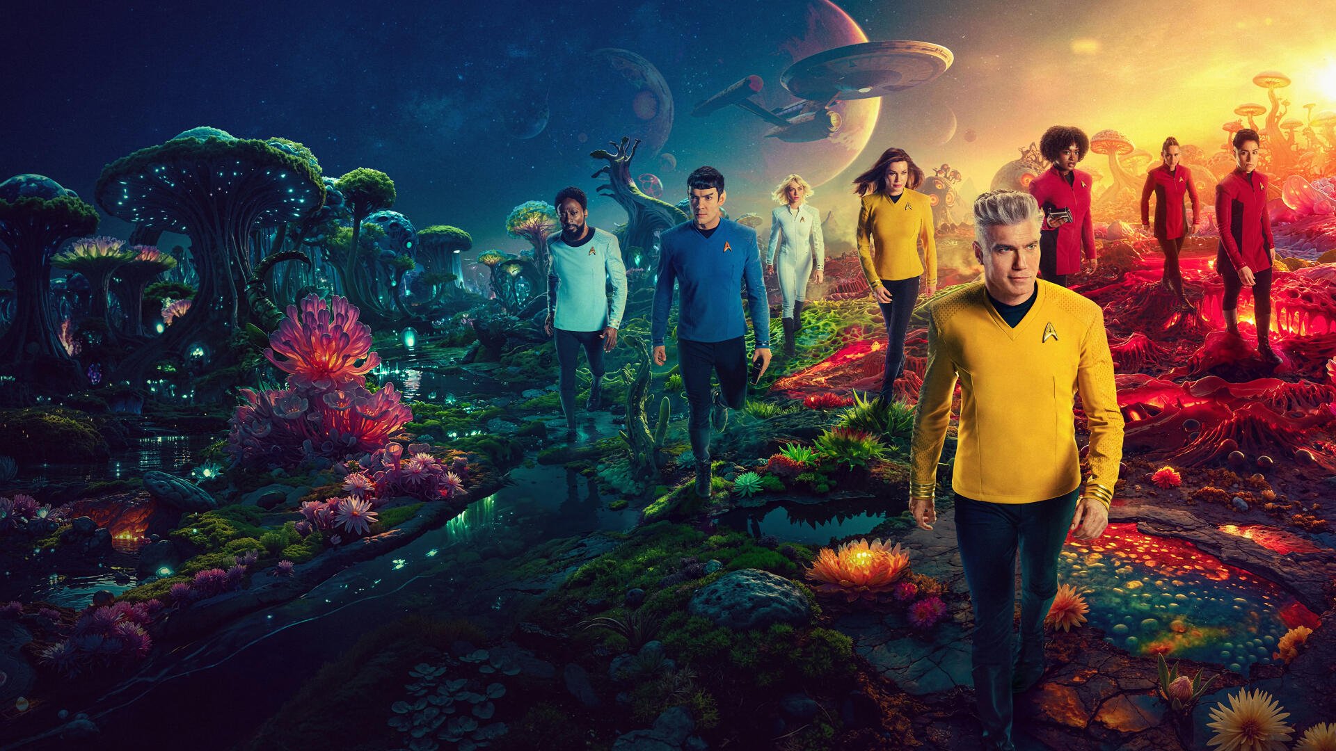 Star Trek: Strange New Worlds — 4K Ultra HD Wallpaper: Alien Shores