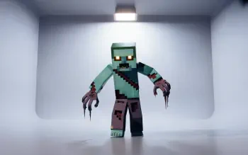 Minecraft Zombie Wallpaper For